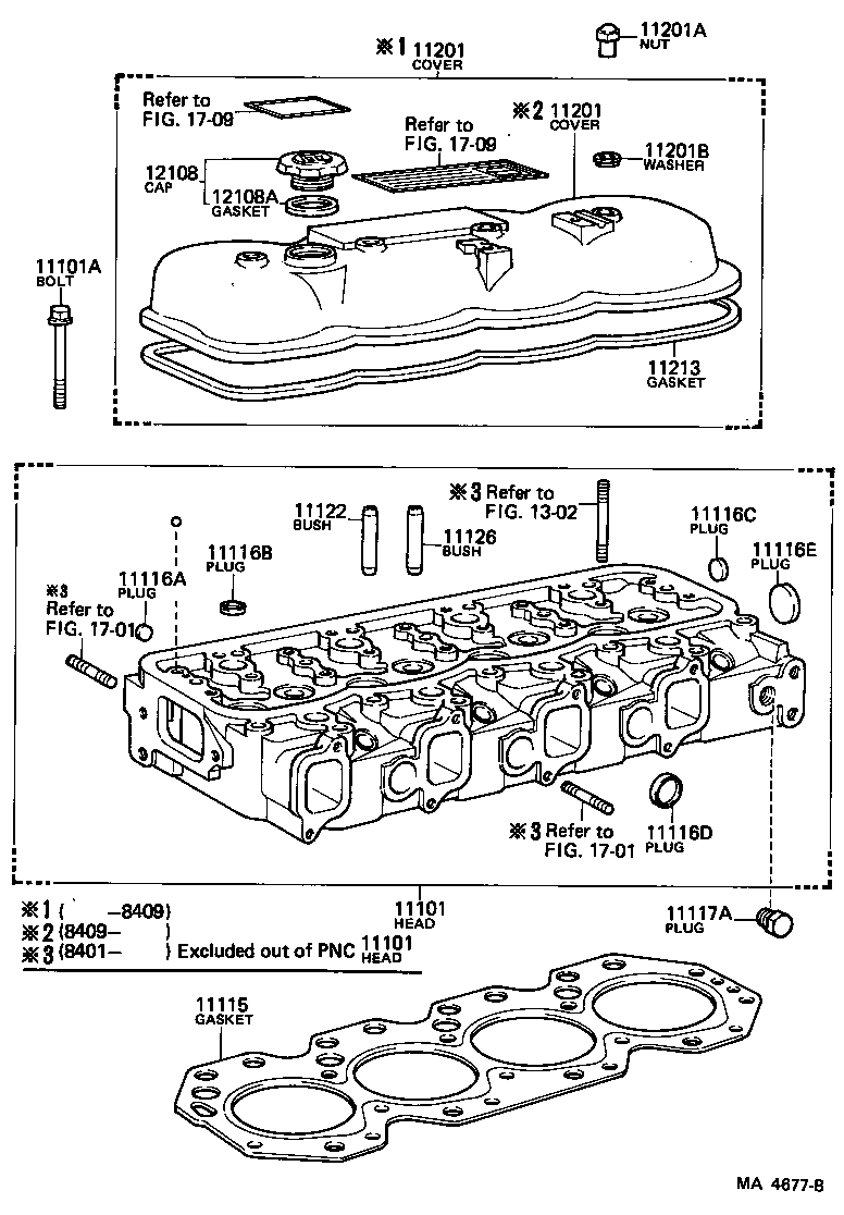 TOYOTA LAND CRUISER VAN BJ60 BJ60V-KCY 791120 Tool-Engine-Fuel-Group ...